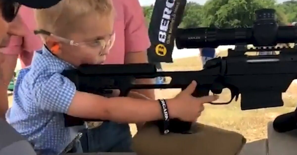Video Of 4-Year-Old Firing Rifle Sets The Internet On Fire – Concealed ...